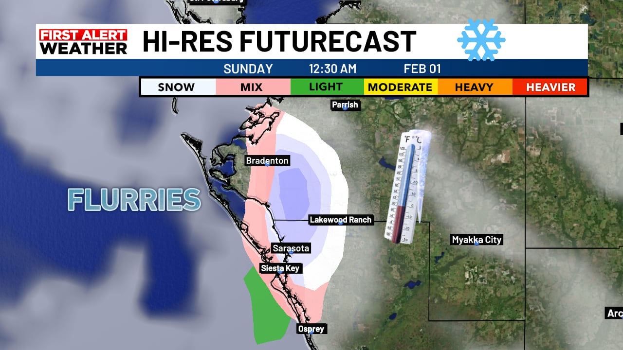 National Weather Service issues rare watch as historic cold front ...