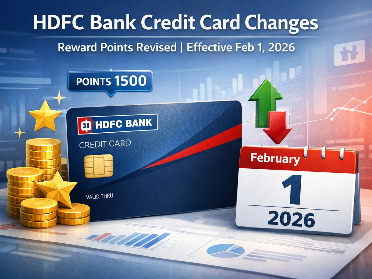 HDFC Bank to revise reward point criteria for this credit card from ...