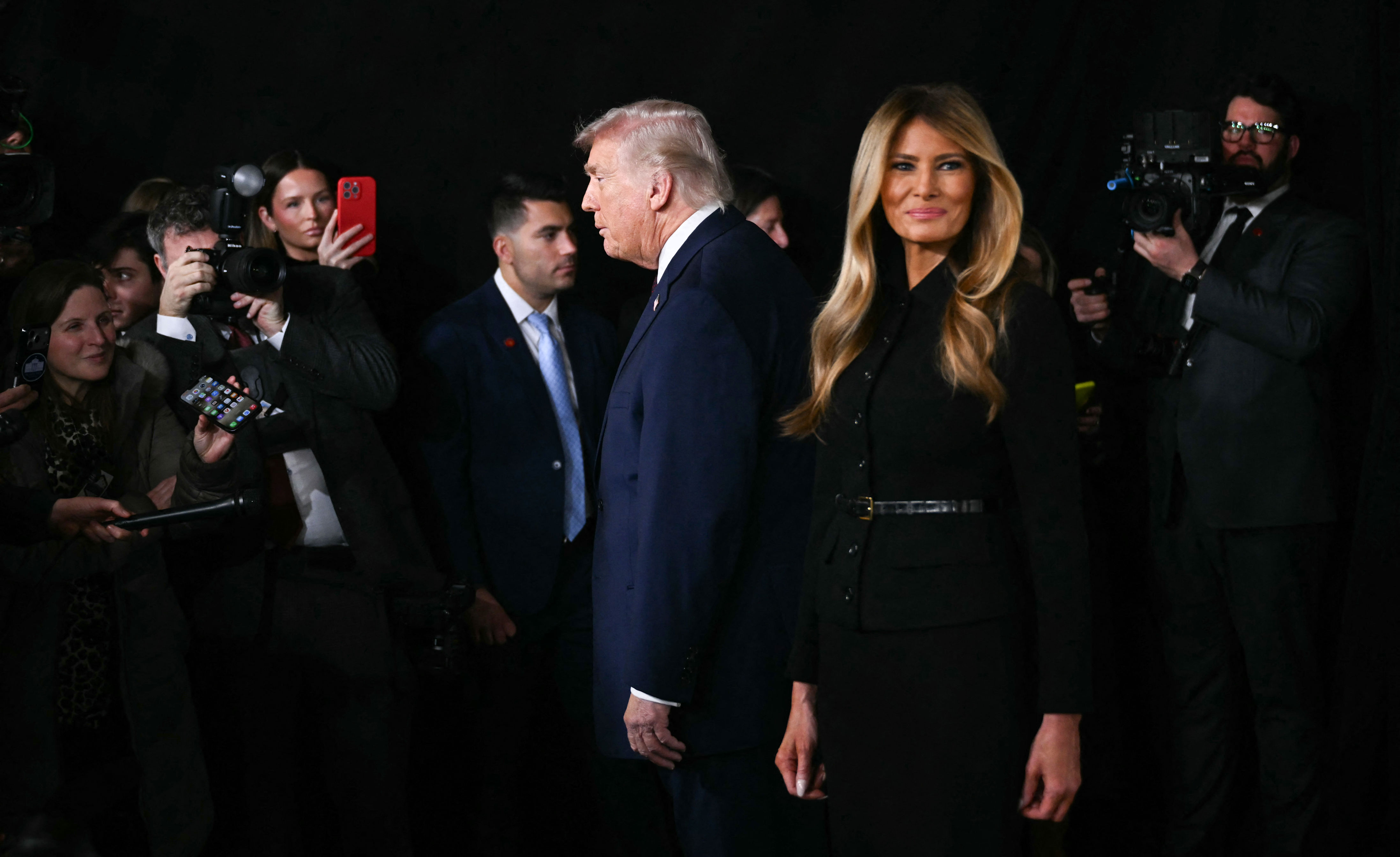 At the 'Melania' premiere, the first lady takes center stage