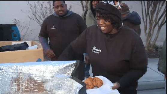 Authentic Blessings team cares for homeless community in bitter temps
