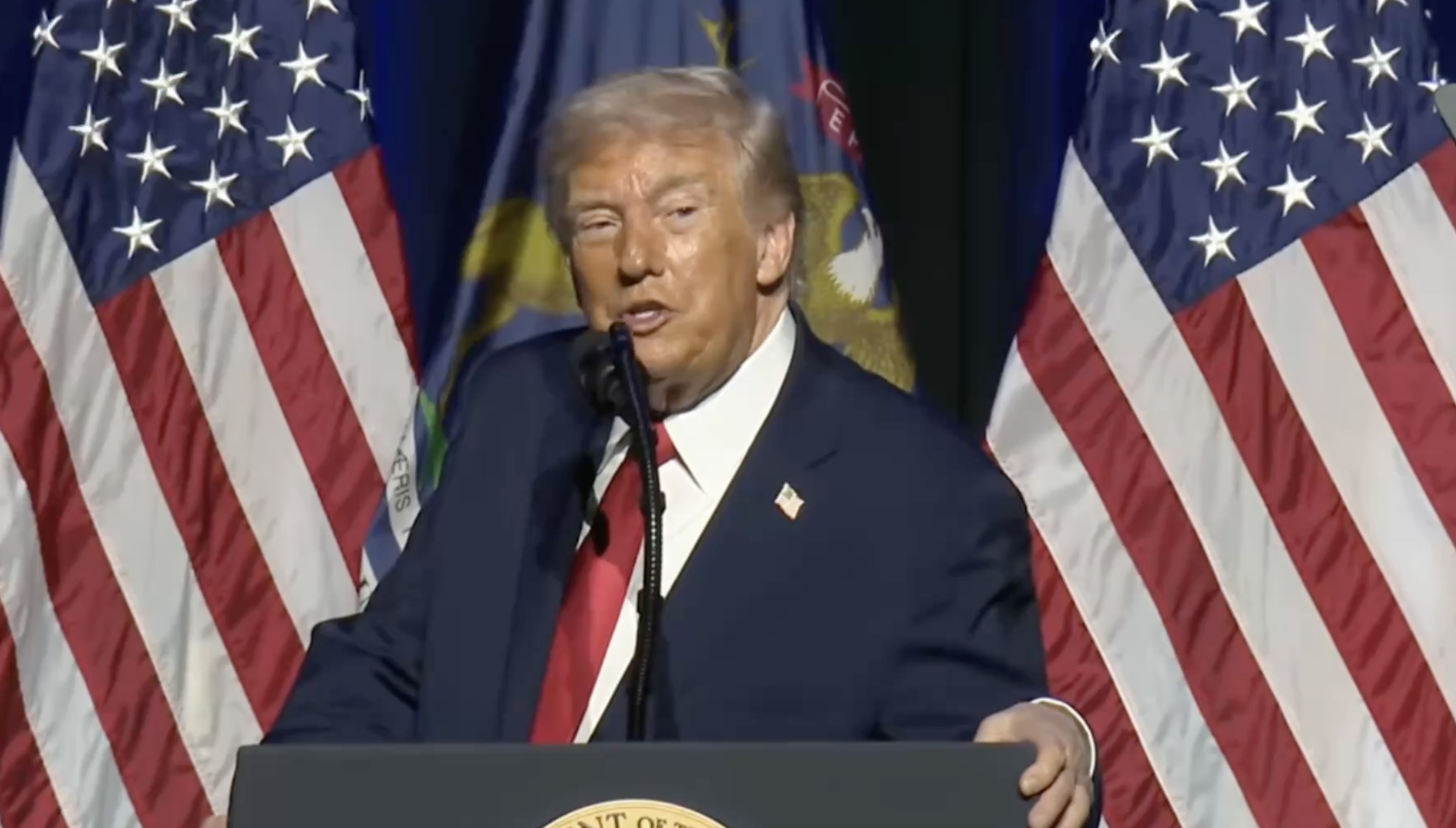 'Alright, it's my fifth favorite word': Trump rambles about his ...