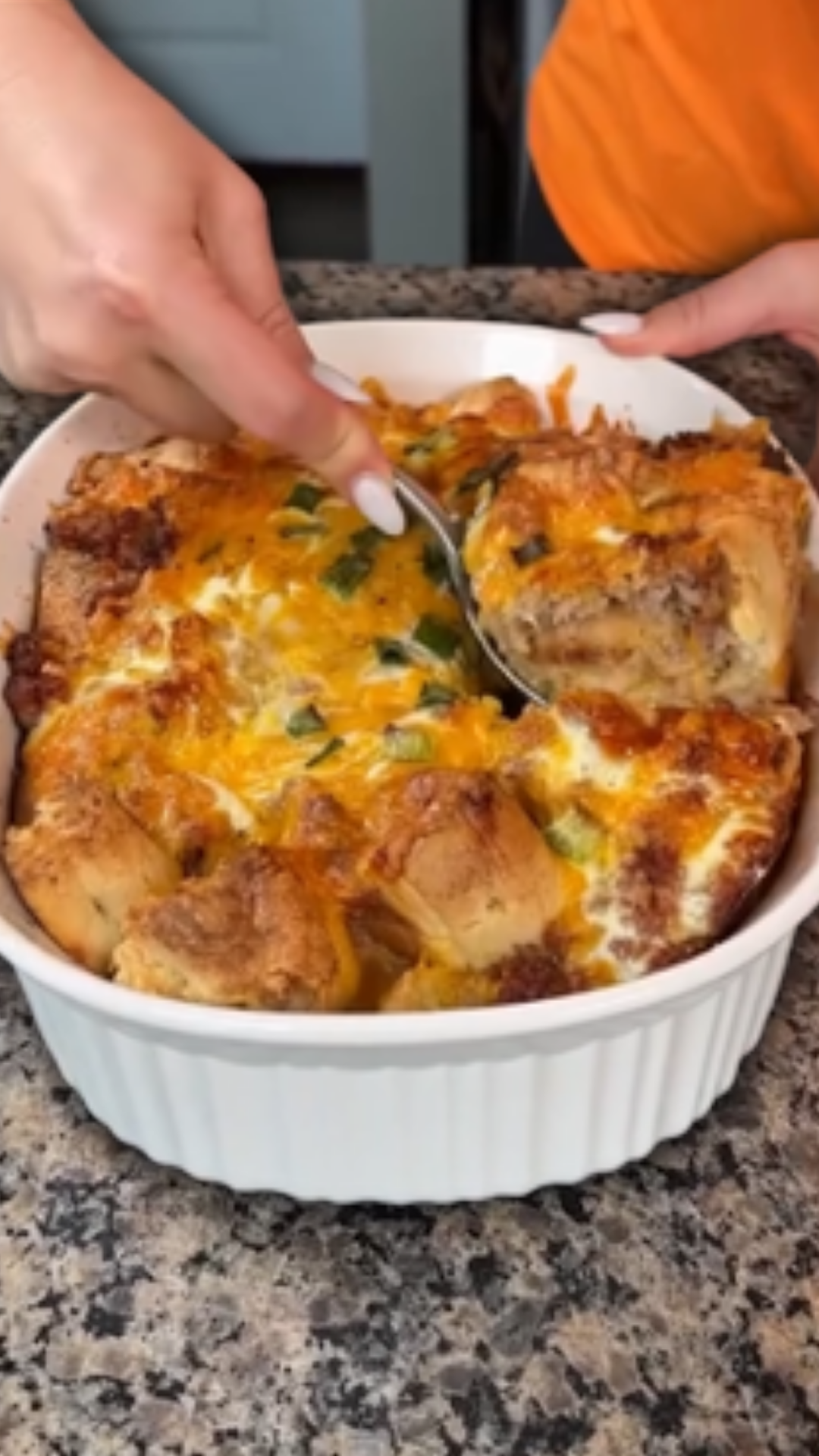 This easy morning casserole makes waking up worth it