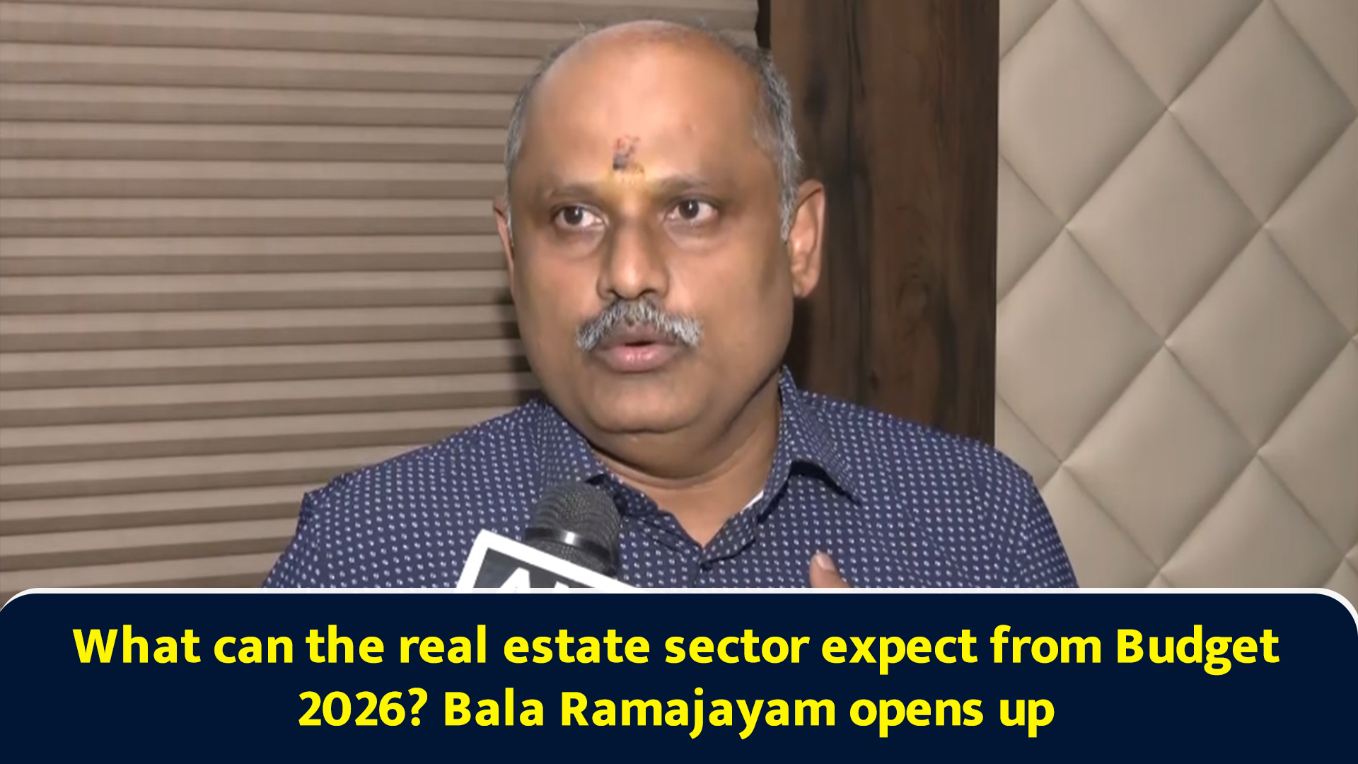 What can the real estate sector expect from Budget 2026? Bala Ramajayam ...