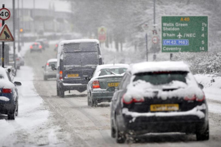 Exact hour UK snow bomb hits next week with West Midlands verdict confirmed