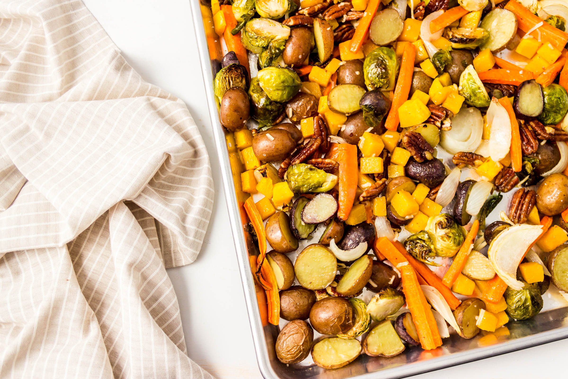 Fall in love with these autumn roasted vegetables