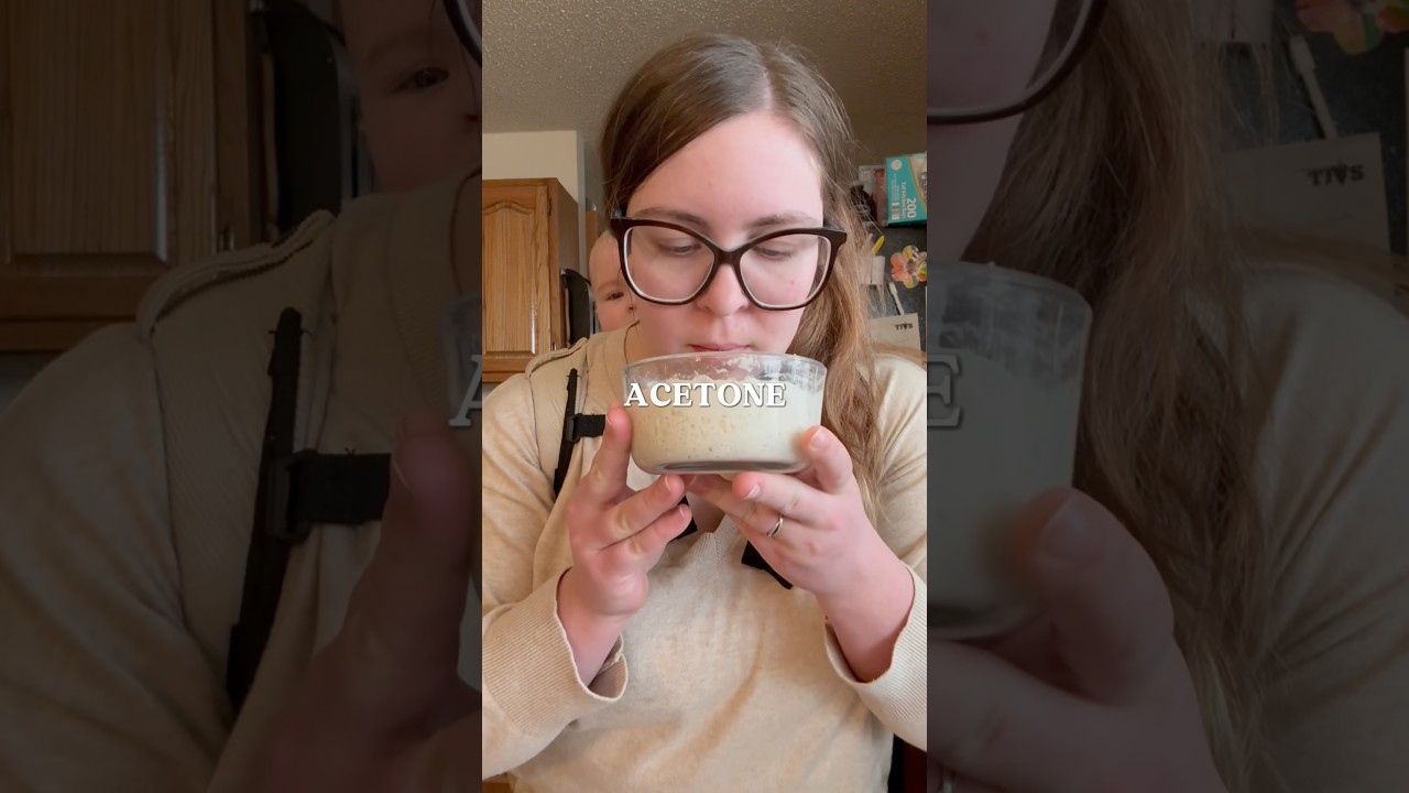 Does your starter smell like stout beer, acetone, or nail polish remover?