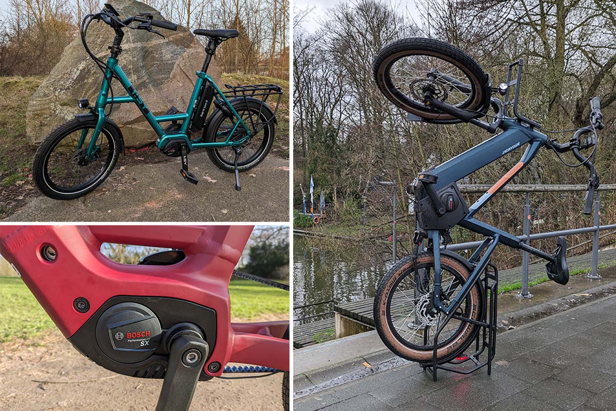 Kompakt-E-Bikes im Test: Diese Räder sind klein und stark