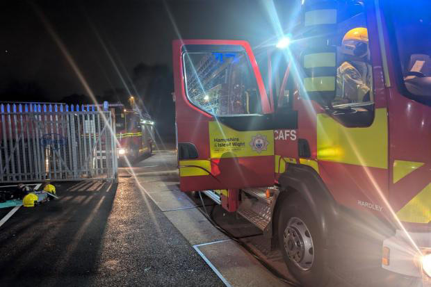 Fire breaks out at industrial estate