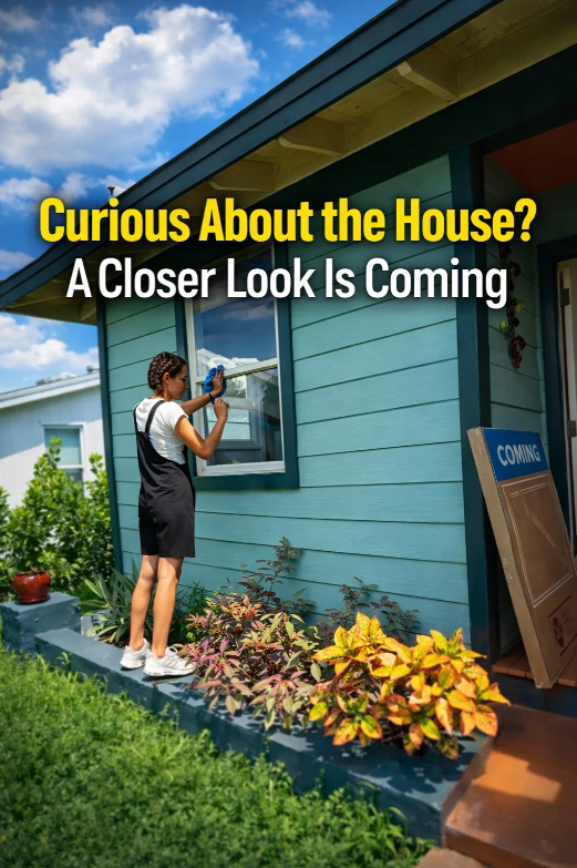 Curious about the house? A closer look is coming