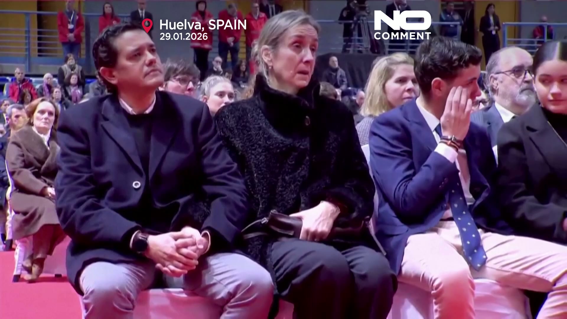 King Felipe and Queen Letizia attend mass for Spain train crash victims