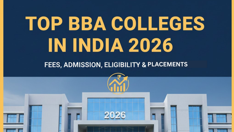 Top BBA colleges in India 2026: Fees, admission process, eligibility ...