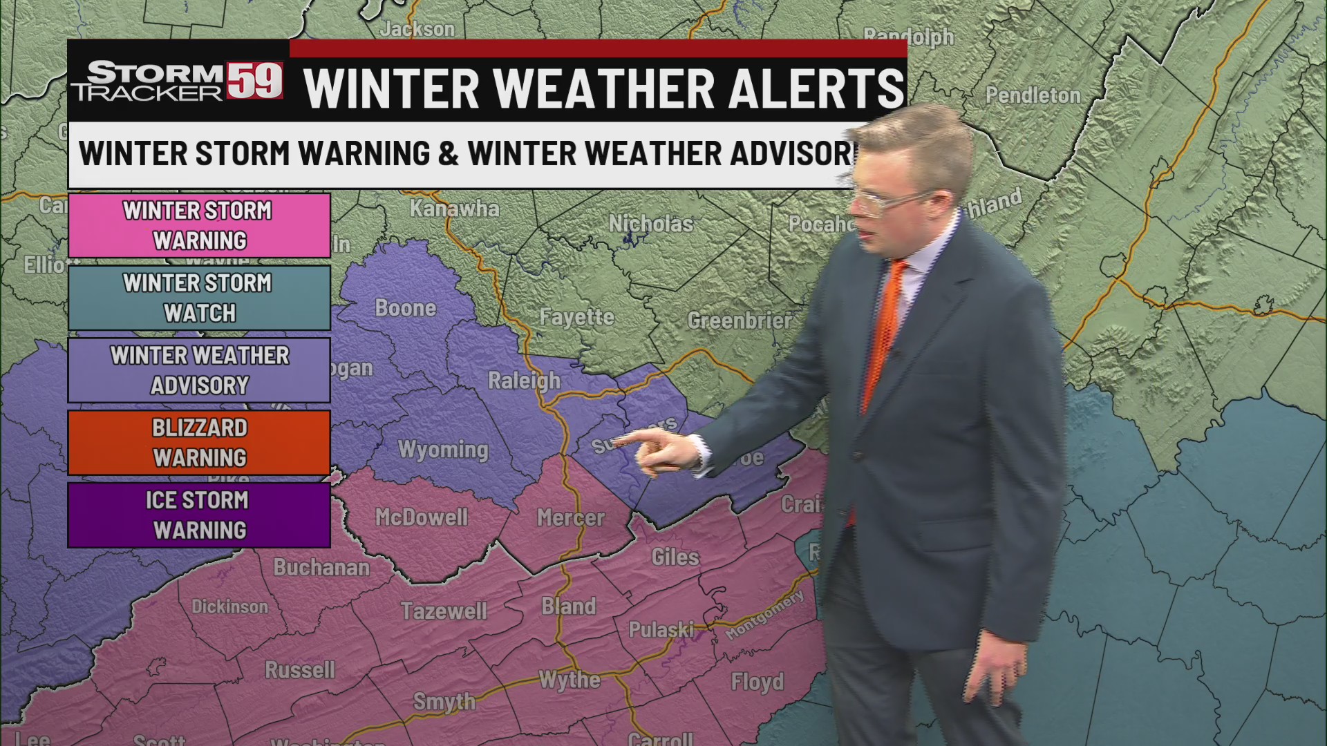 Accumulating snow in southern counties, brutal cold returns this weekend