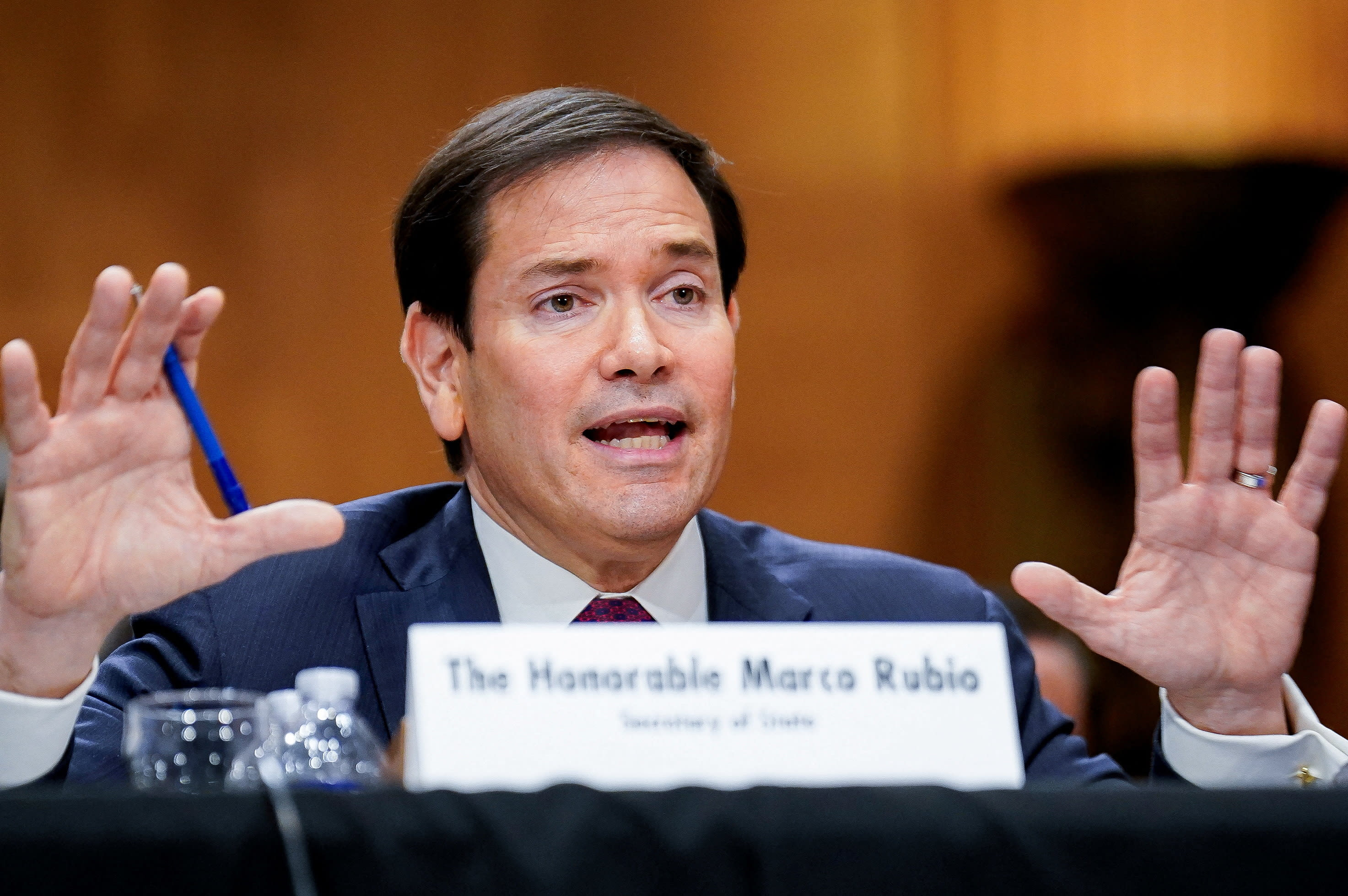 US Secretary of State Marco Rubio bans senior Iranian officials ...
