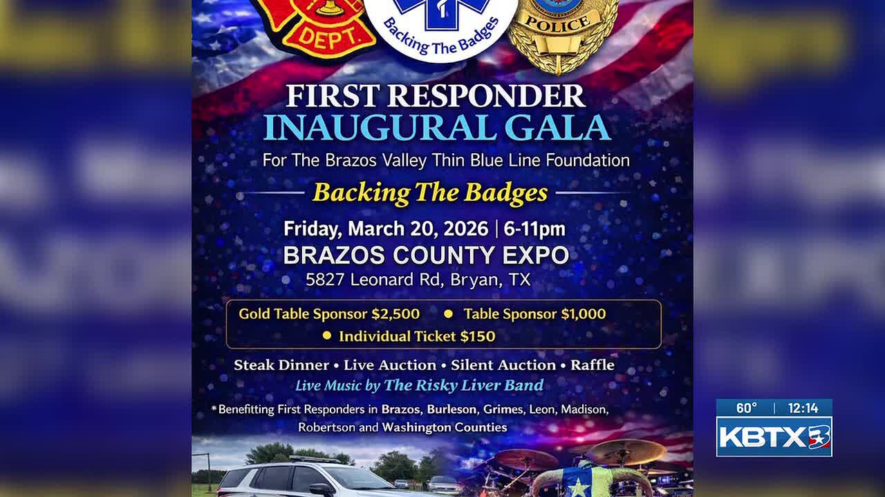 The Brazos Valley Thin Blue Line Foundation preparing for its first gala