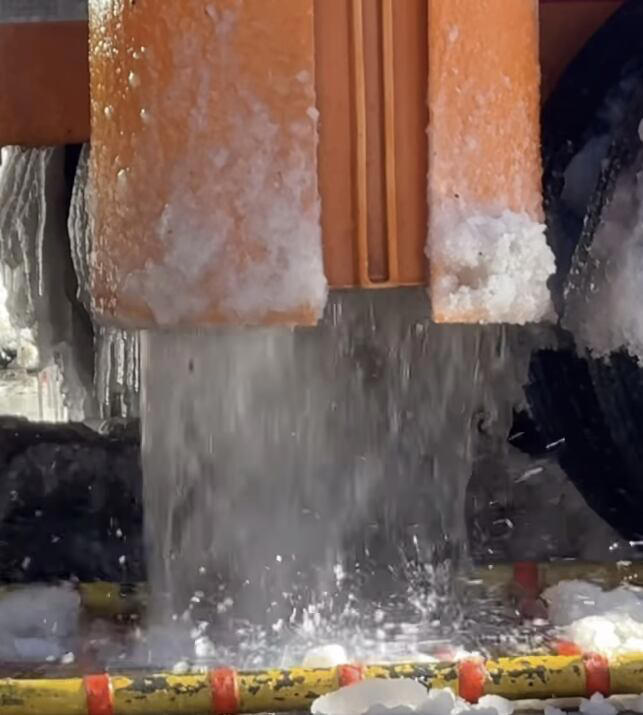 New York’s hot tubs melt record snow