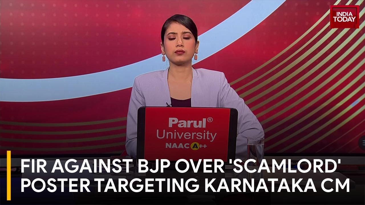 FIR filed against BJP's X account over 'Scamlord' poster targeting ...