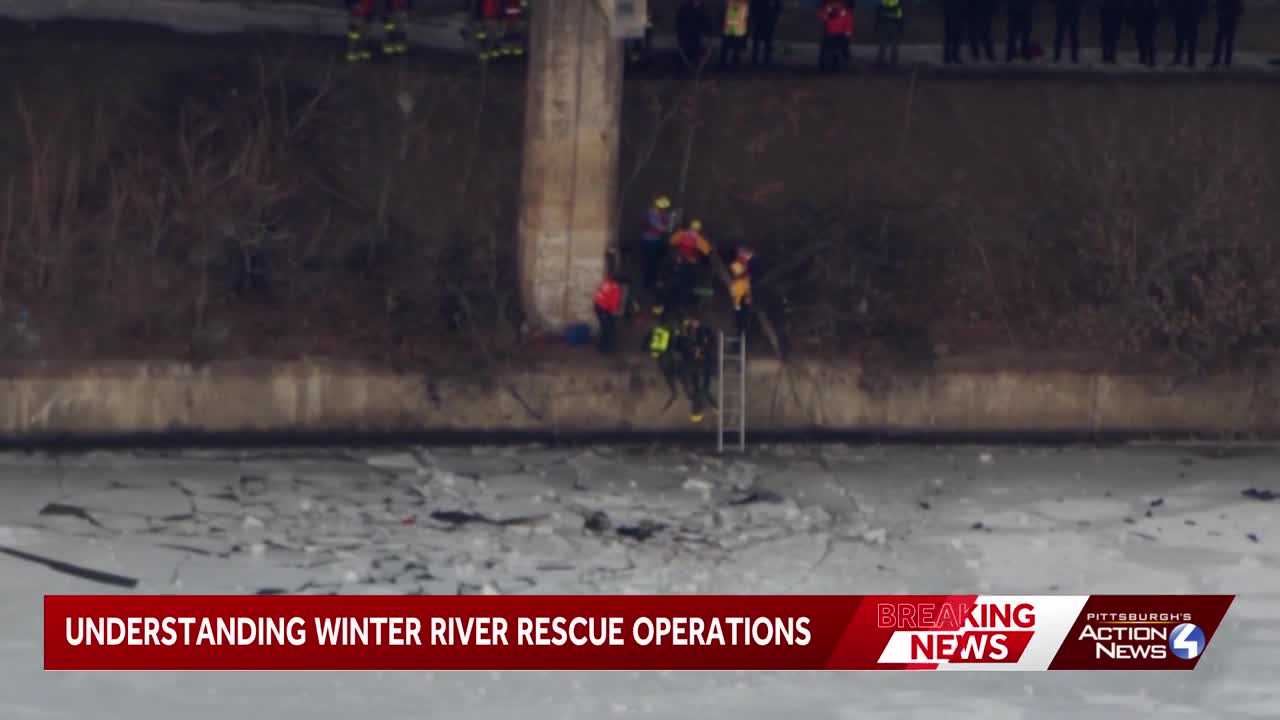 River rescue in Pittsburgh faces extreme challenges due to icy conditions