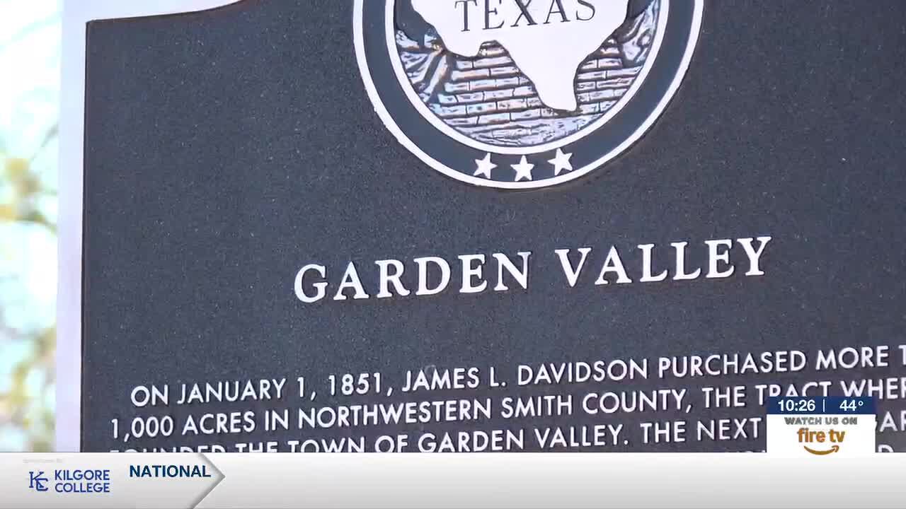 Texas historical marker officially honors Garden Valley’s past