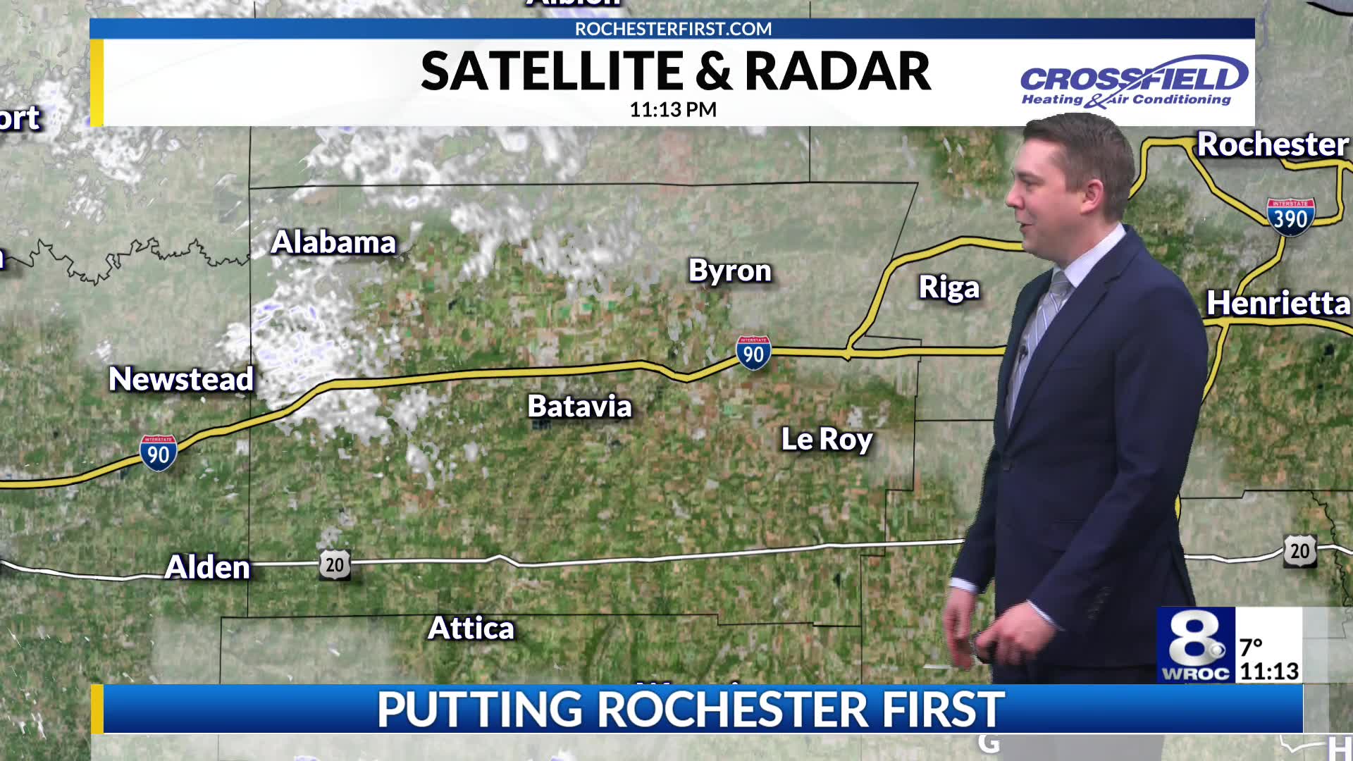 Rochester's Thursday overnight weather forecast