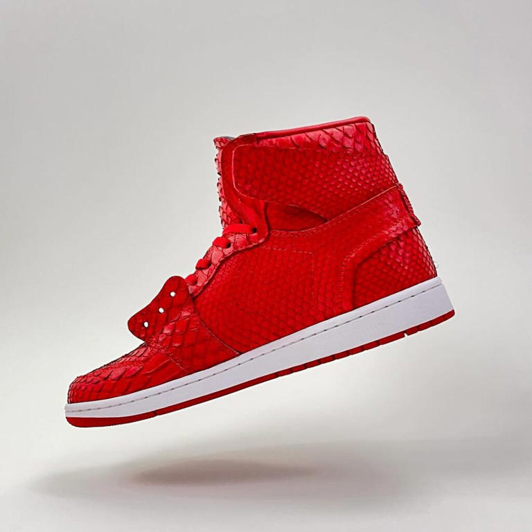 This Off-White x Air Jordan 1 red is impossible to ignore