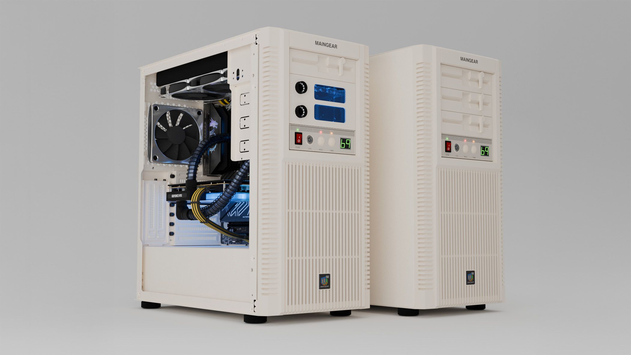 This powerful retro PC looks like it time-traveled from 1998