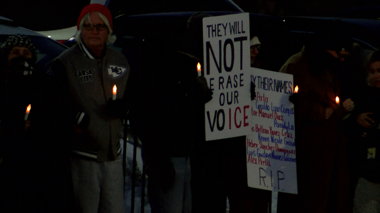 Wichita nurses hold vigil to honor fallen Minnesota ICU nurse