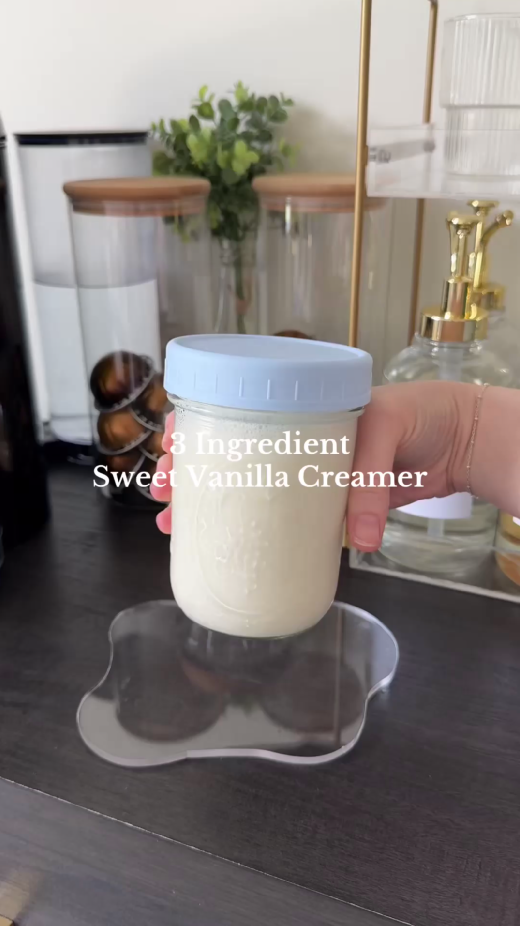 Vanilla creamer at home that beats coffee shops
