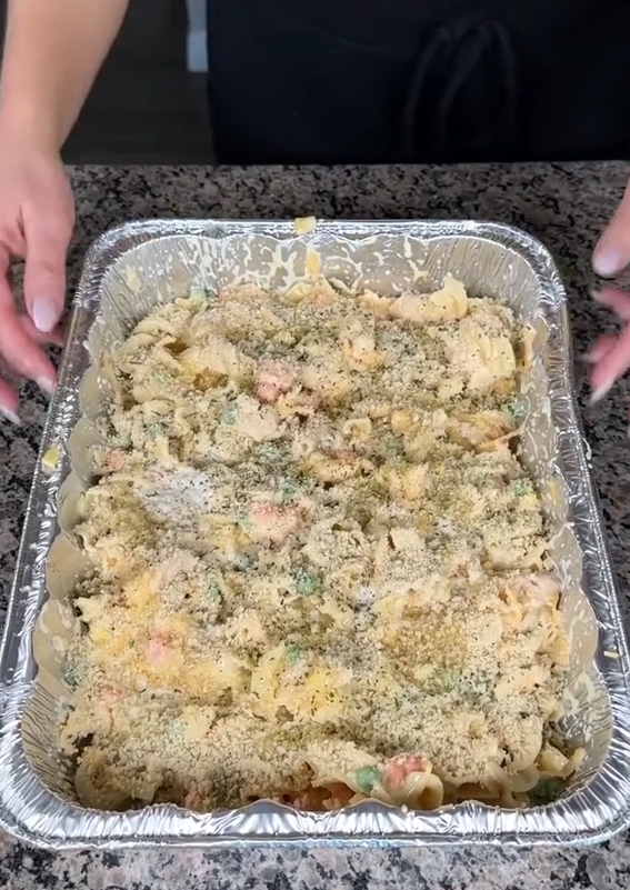 This creamy chicken casserole is comfort food at its best