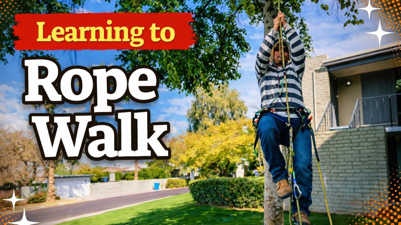 Rope walking training update | Knot-block performance test and progress ...