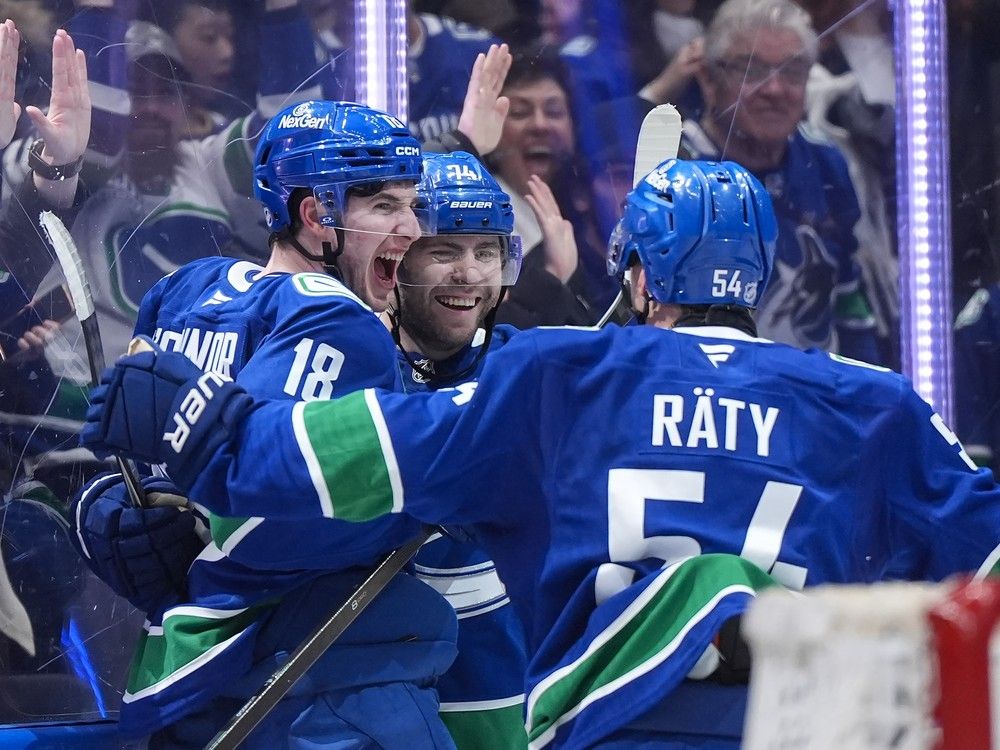 Canucks player grades: Thank goodness for Drew O'Connor in 2-0 win vs ...