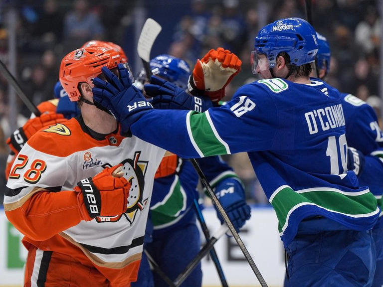 Canucks player grades: Thank goodness for Drew O'Connor in 2-0 win vs ...