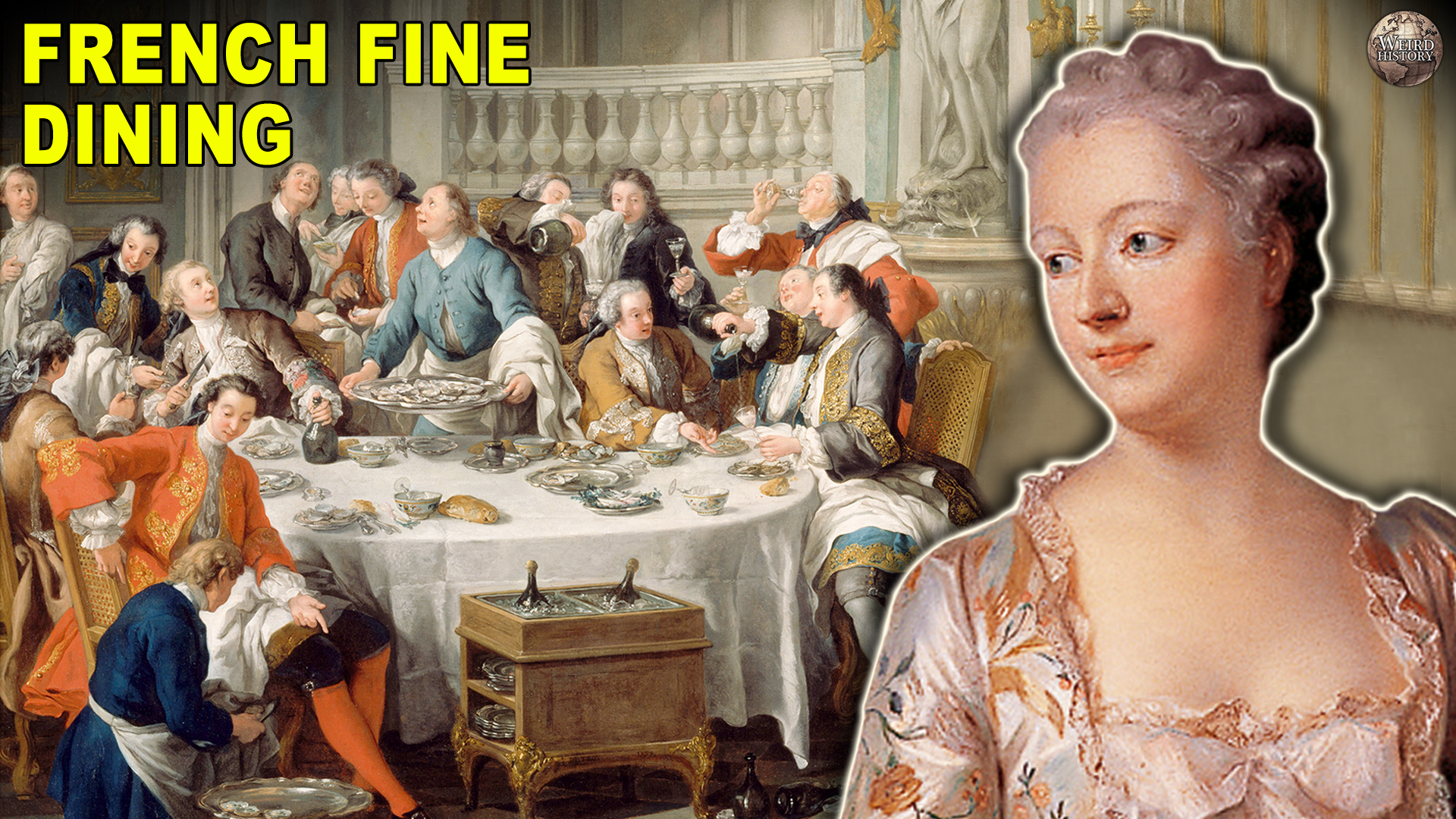 Frivolous foods the French upper-class ate while the peasants starved