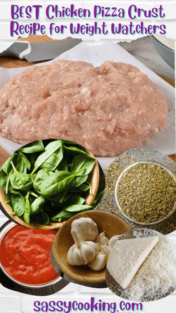 Healthy chicken crust pizza recipe