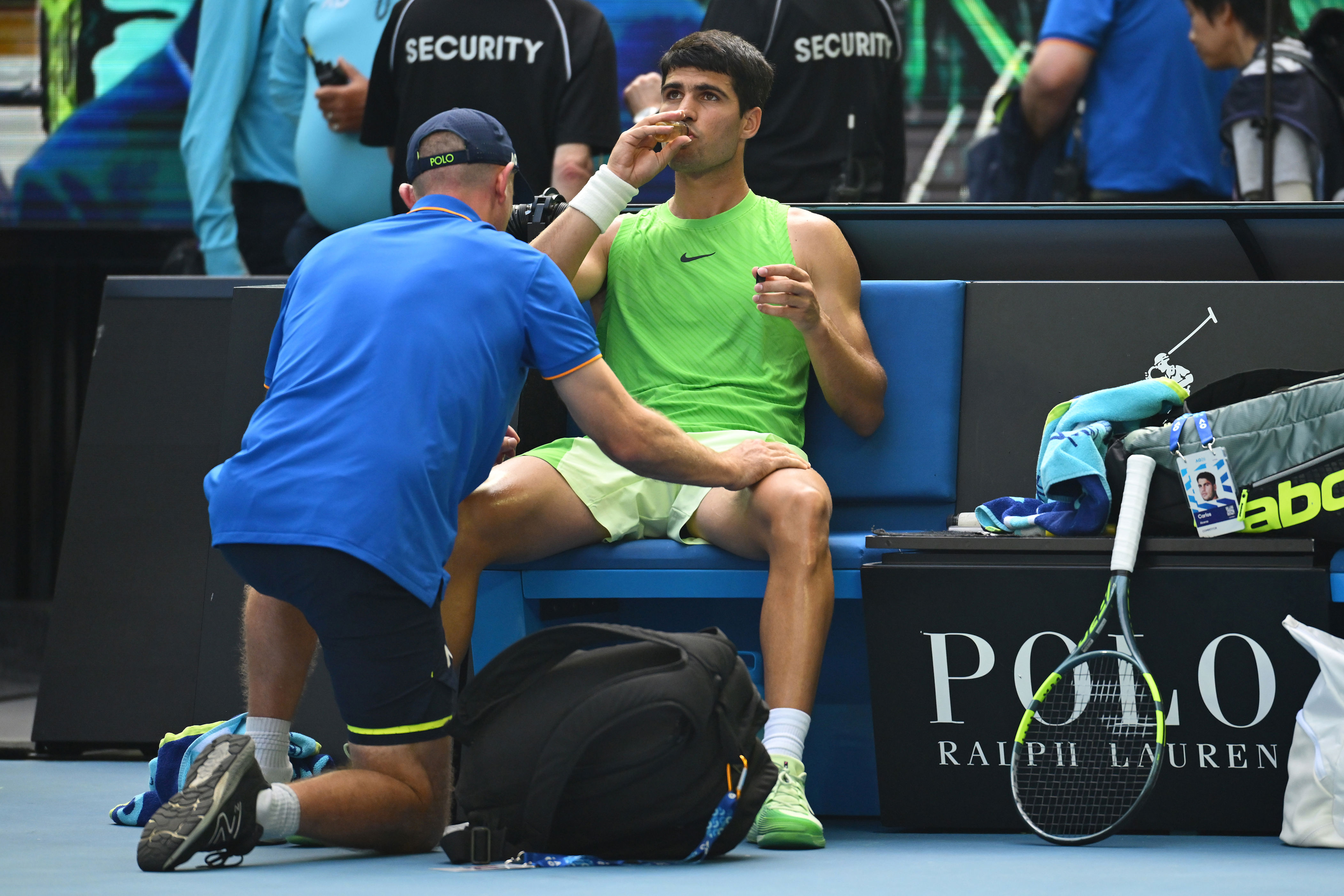 Zverev reveals what he said in German during timeout blow-up