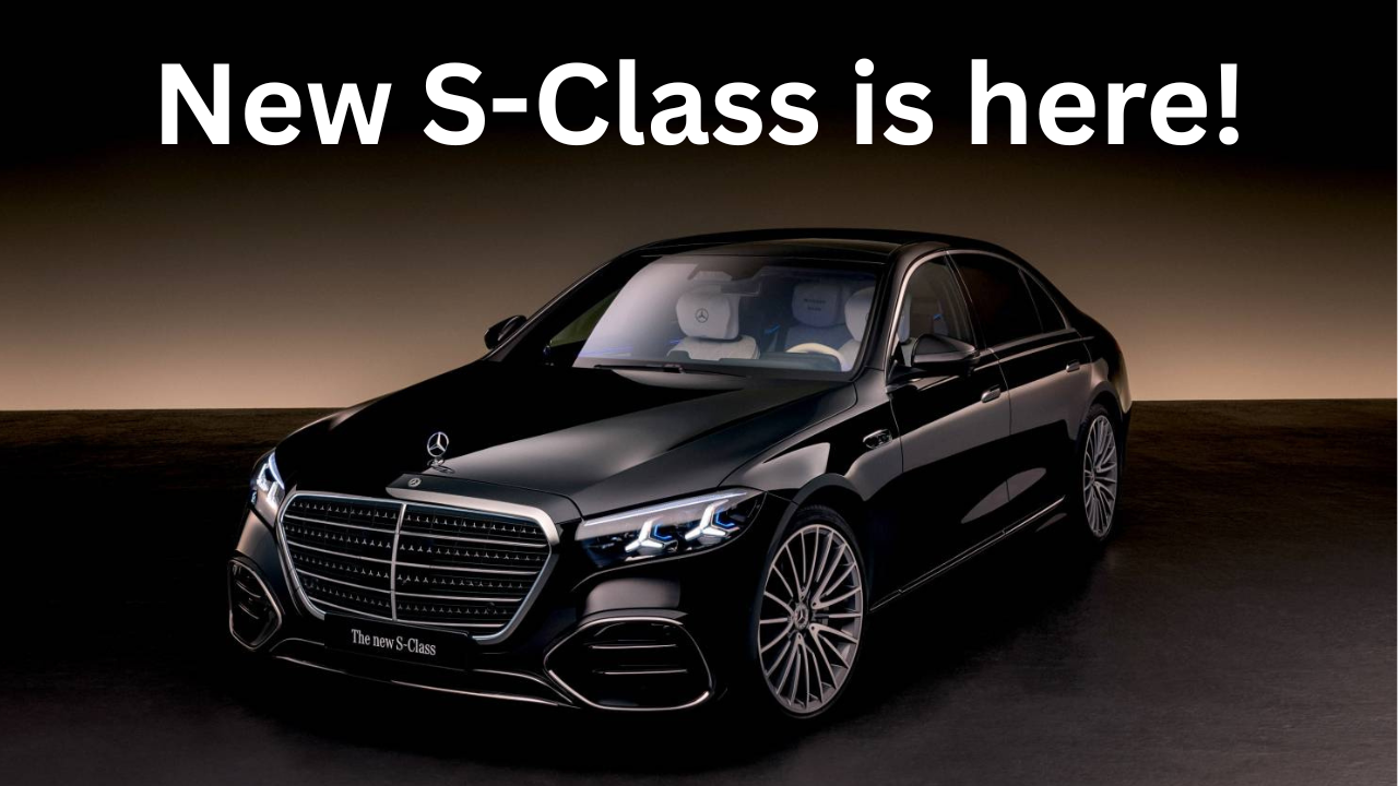 2026 Mercedes-Benz S-Class luxury sedan revealed: Seven screens, V8 and ...