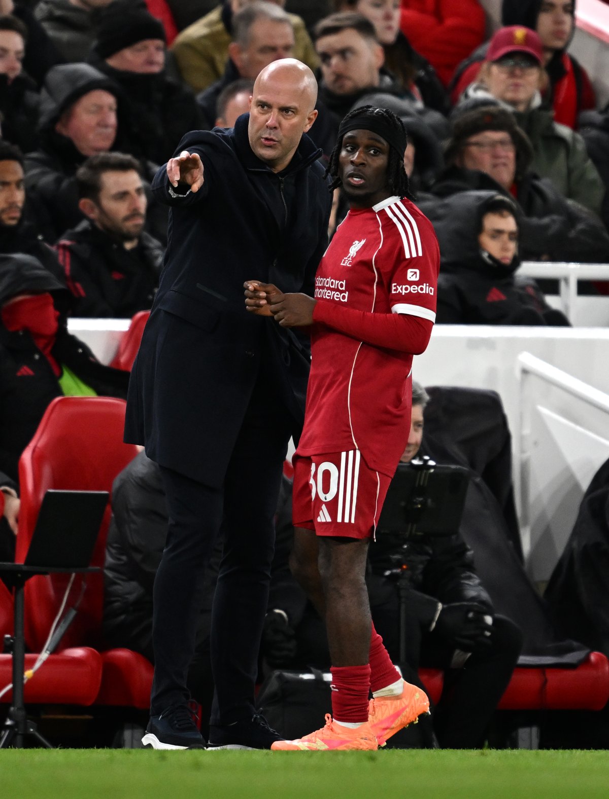 Slot reveals Frimpong latest in new three-man Liverpool injury update