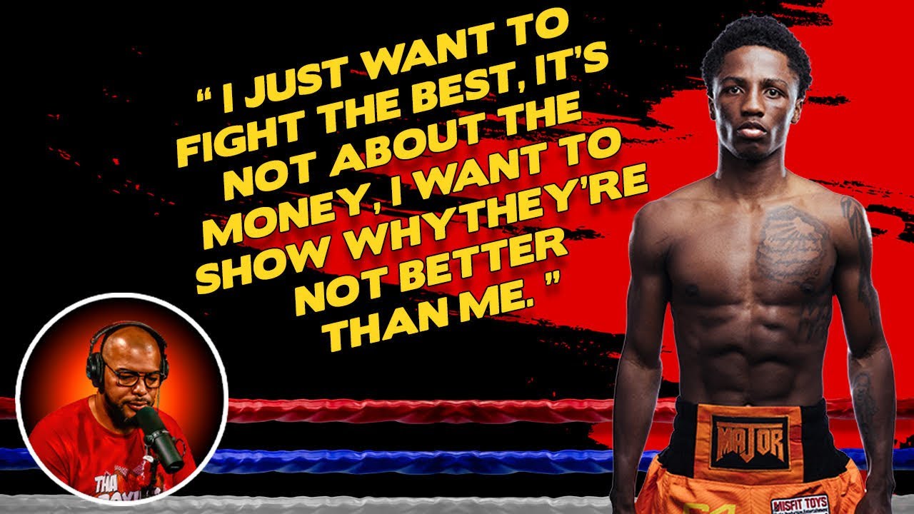 Jalil Hackett: "I just want to fight the best & show why they're not ...