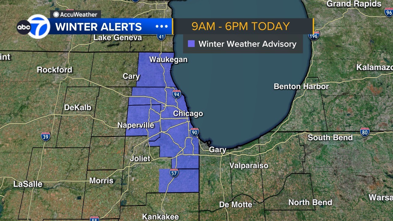 Chicago weather: Intense bursts of lake-effect snow forecast along ...