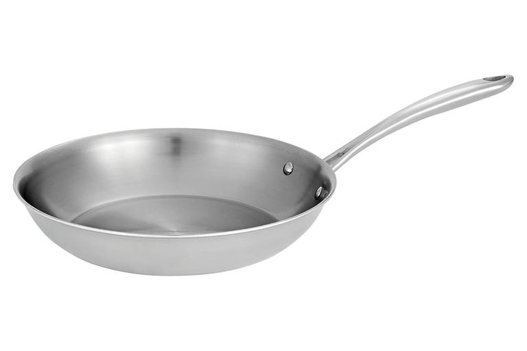 Shoppers say this stainless steel frying pan cooks just as well as an ...