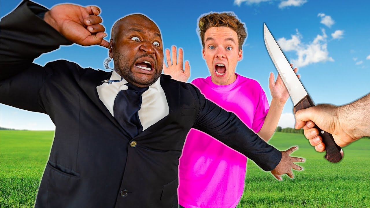 I hired a real bounty hunter to be my bodyguard!