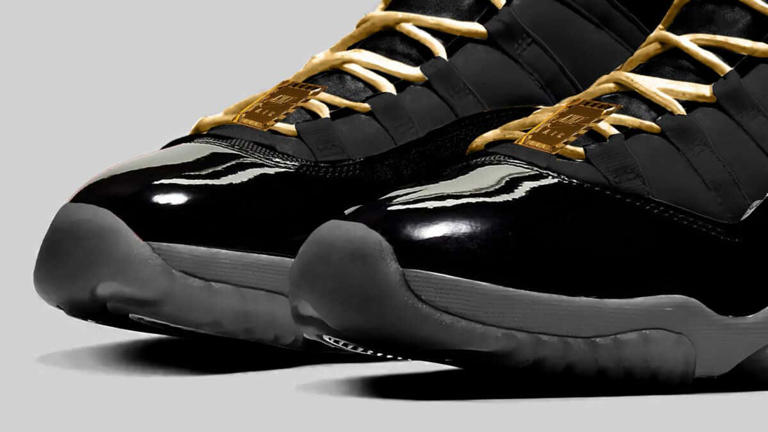 The "Midas" Air Jordan 11 looks like a sneaker fit for a king