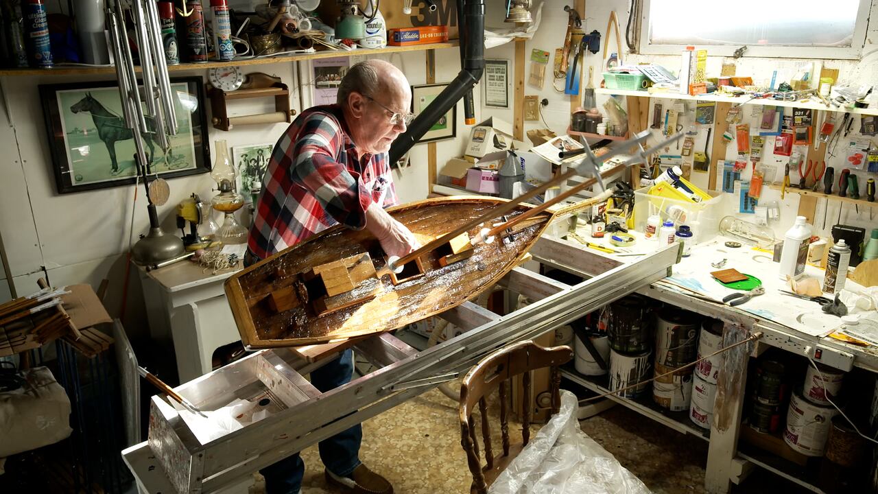 This PEI man makes incredible model ships in his basement