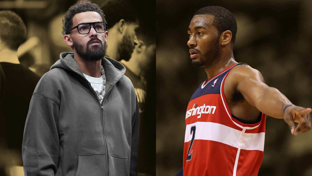 Trae Young gives flowers to former Wizards star John Wall: "He had this ...