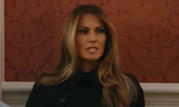 Melania Trump interrupts husband Donald as she rushes to correct him in ...
