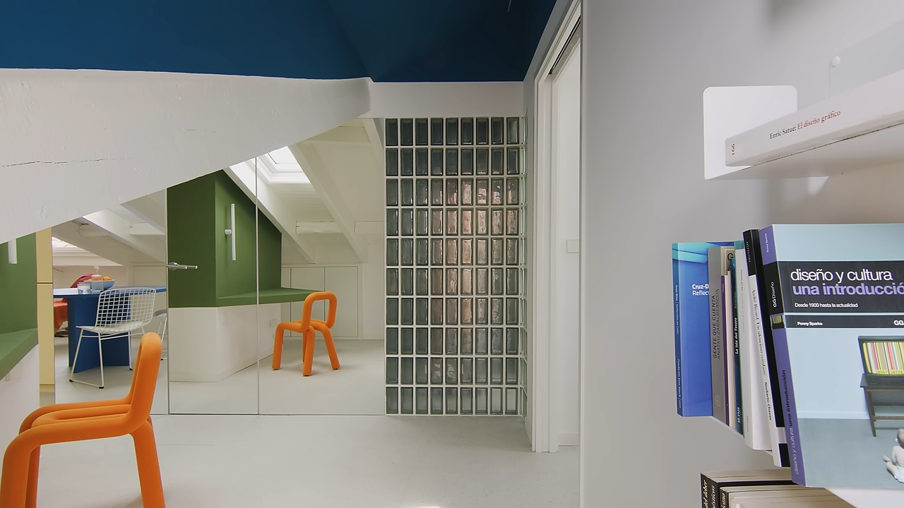 How this Madrid attic became a Wes Anderson-inspired apartment that ...