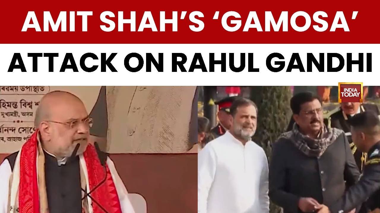 Amit Shah accuses Rahul Gandhi of disrespecting North-East culture over ...
