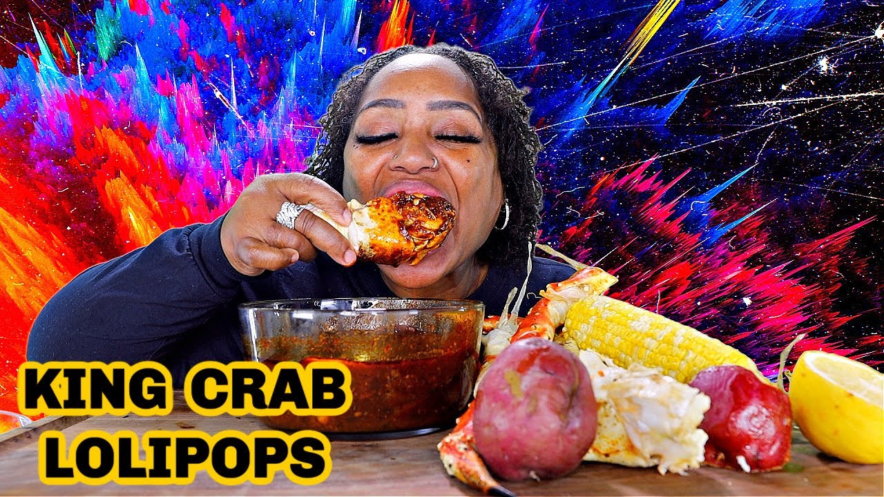 These king crab lollipops were too good not to try