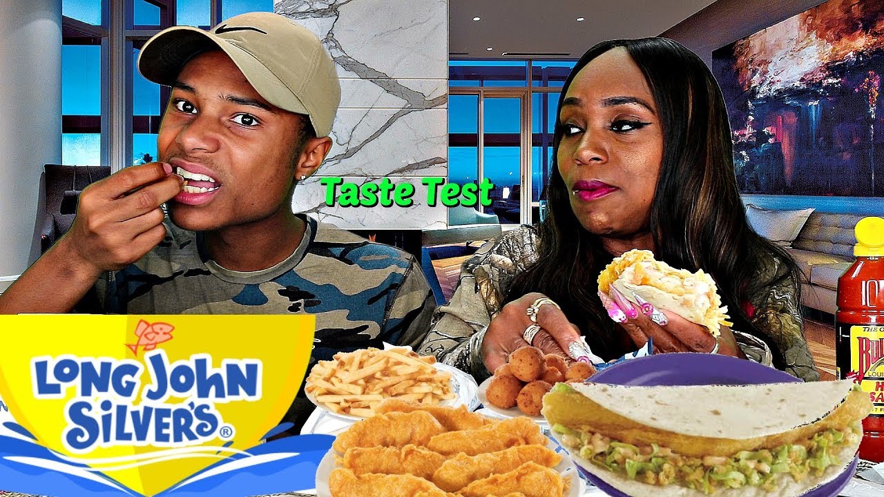 I taste test Long John Silver like a pro