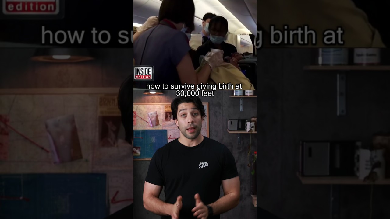 How to give birth safely at 30,000 feet in the air