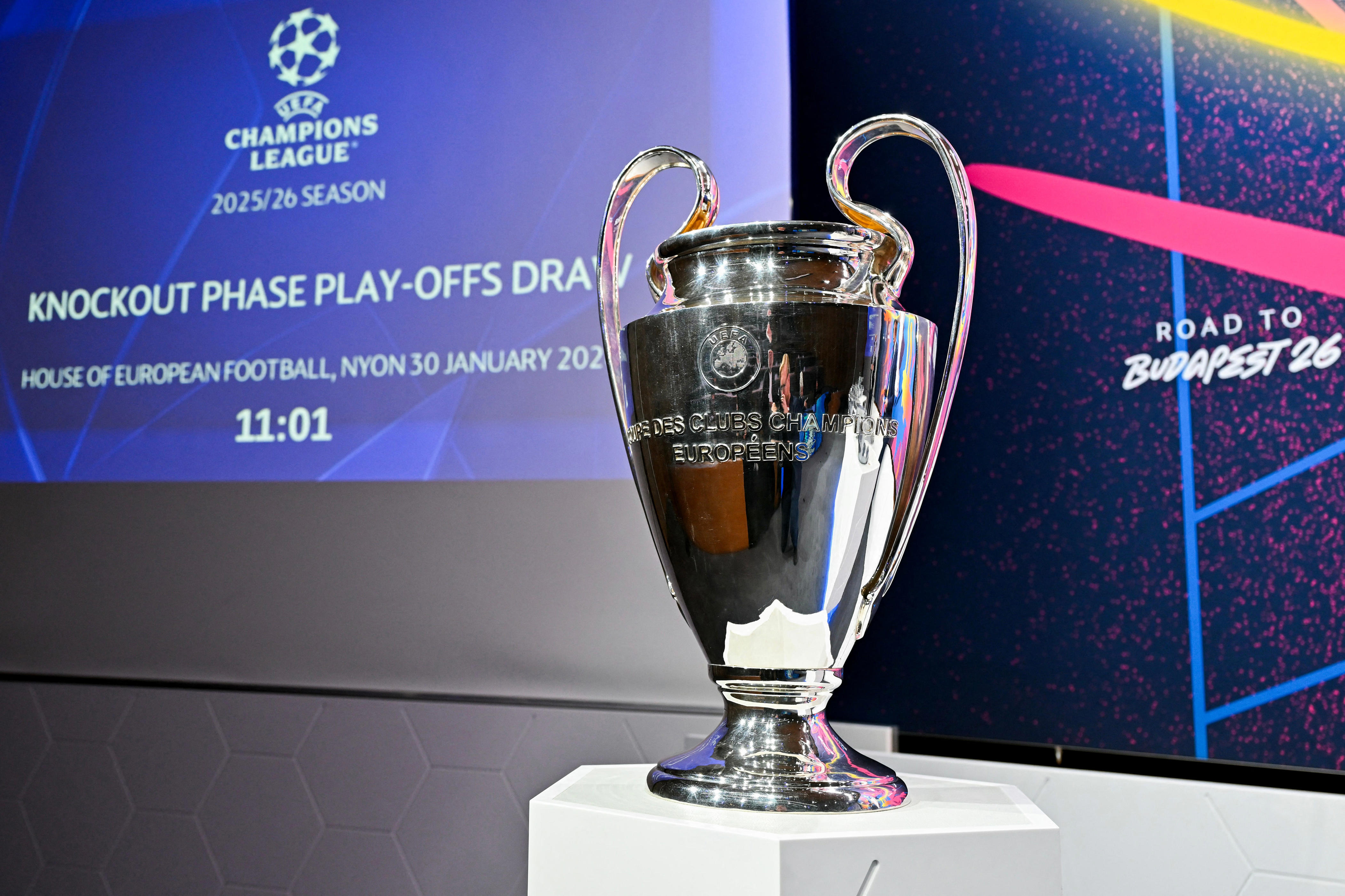 Champions League draw reveals knockout bracket, playoffs schedule and ...